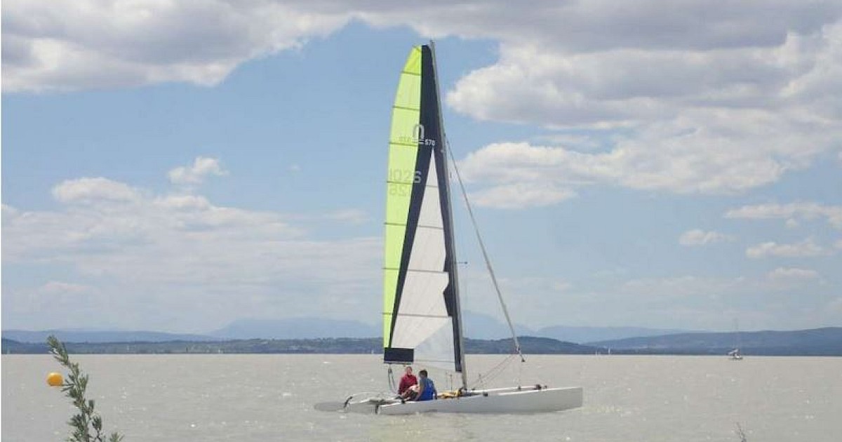 ⛵ Nacra 570 mit Alukiste (neuer Preis) 🚤 Maletschek Nautics