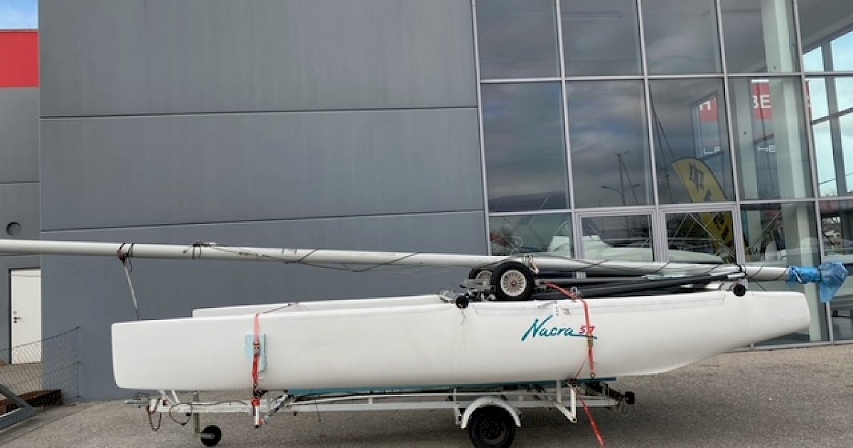 ⛵ Nacra 5.7 mit Wings 🚤 Maletschek Nautics