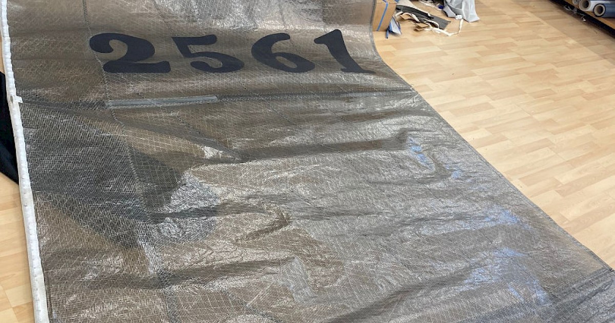 ⛵ Hobie Tiger STX Großsegel smoke (S43) 🚤 Maletschek Nautics